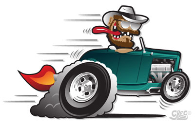 Greg Tedder Artwork – Automotive Art by Greg